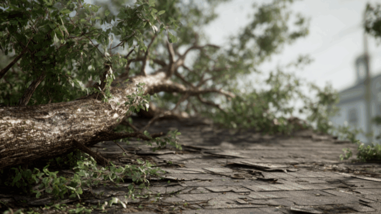 6 Steps to Take When a Tree Damages Your Roof | Cornett Roofing Systems